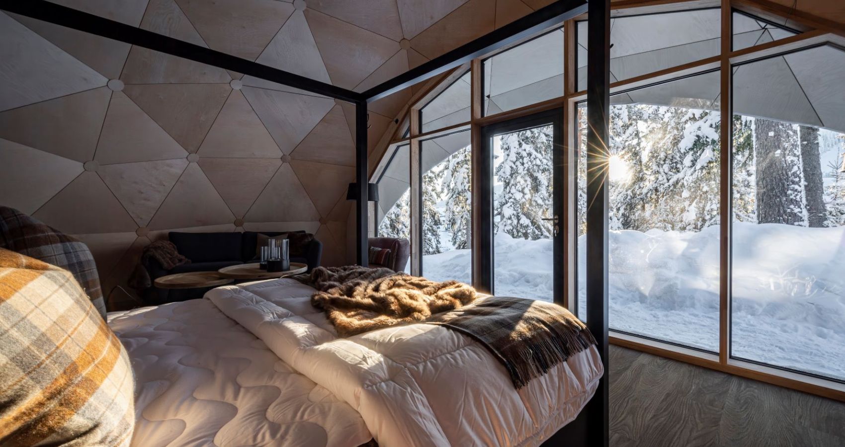 Testa glamping i Sälen - bo i igloo | Vad händer i Sverige