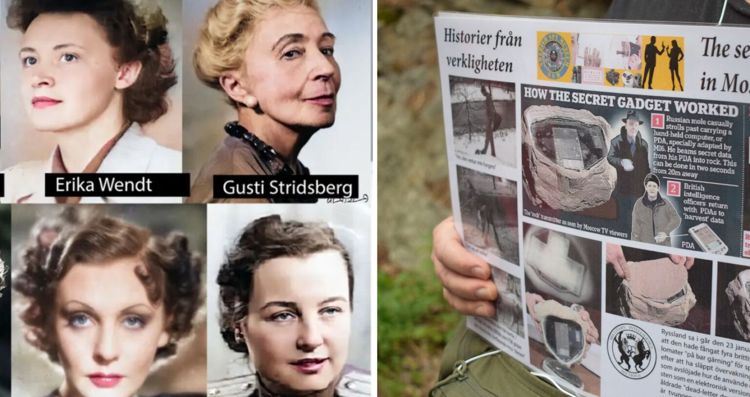Hemliga kvinnliga spioner i Stockholm | Vad händer i Sverige